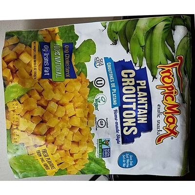 Carbs in Tropic Max Plantain Croutons | Carb Manager