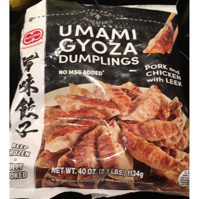 Carbs in DayLee Pride Umami Gyoza Dumplings, Pork and Chicken with Leek ...