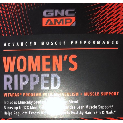 Carbs in GNC AMP, Women's Ripped, Vitamins | Carb Manager