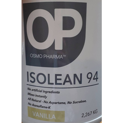 Carbs in Osmo Pharma Isolean 94, Vanilla | Carb Manager