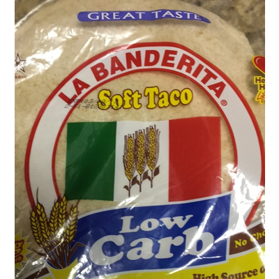Carbs in La Banderita Carb Counter Whole Wheat Wraps | Carb Manager