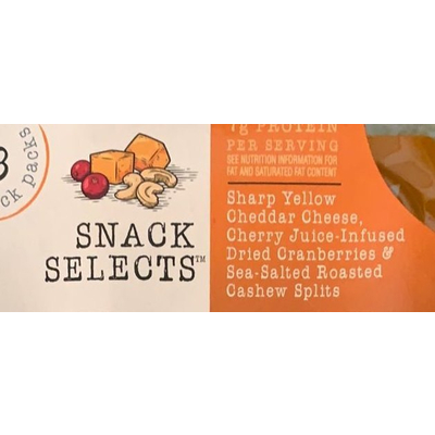 Carbs in Park Street Deli Snack Selects, Sharp Yellow Cheddar Cheese ...