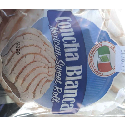 Carbs in Concha Blanca Mexican Sweet Rolls | Carb Manager