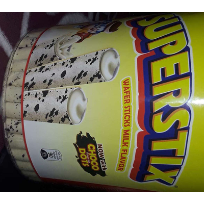 Carbs in Superstix Wafer Sticks Milk Flavor | Carb Manager