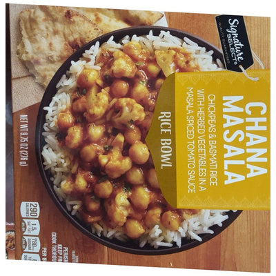 Carbs in Signature Select Chana Masala Rice Bowl | Carb Manager