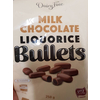 Buy Woolworths Milk Chocolate Liquorice Bullets 226g Online, 03/27/2024
