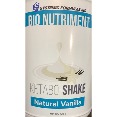 Carbs in Systemic Formulas Bio Nutriment, Ketabo-Shake, Natural Vanilla ...