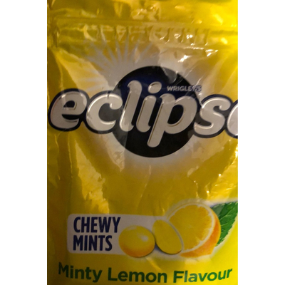 Carbs in Wrigley's Eclipse Chewy Mints, Minty Lemon Flavour | Carb Manager