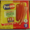 Calories in Red Classics, Popsicles from Popsicle