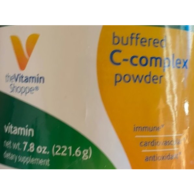Carbs in The Vitamin Shoppe Dietary Supplement, Buffered C-Complex Powder | Carb Manager