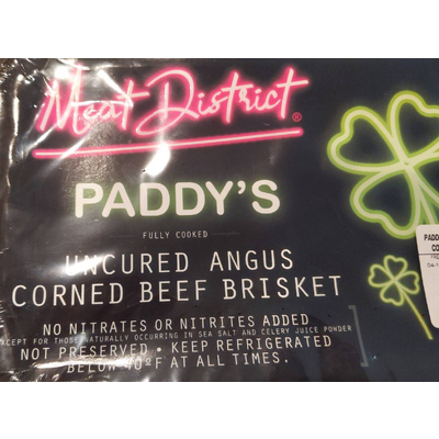 Carbs in Meat District Uncured Angus Corned Beef Brisket | Carb Manager