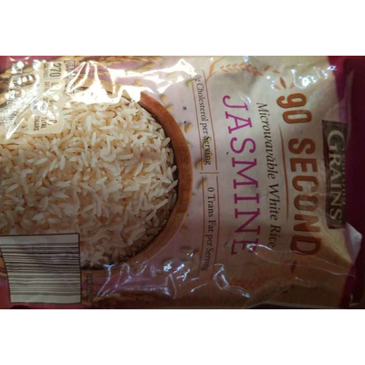 Carbs in Earthly Grains Jasmine 90 Second Rice | Carb Manager