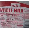 Calories in Whole Milk from Meijer