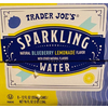Calories in Natural Blueberry Lemonade Flavor Sparkling Water from Trader Joe's