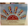 Calories in Orange, Lime & Raspberry Push Pops Rainbow Sherbet from ...