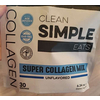 Calories in Collagen, Super Collagen Mix, Unflavored from Clean Simple Eats