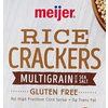 Calories in Rice Crackers, Multigrain with Sea Salt from Meijer