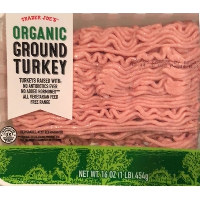 Carbs in Trader Joe's Ground Turkey, Organic | Carb Manager