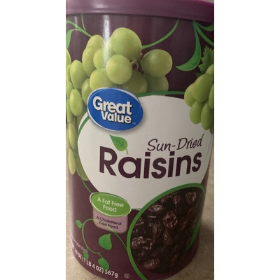 Top 50 most popular: raisin
