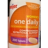 Calories in Women's One Daily Multivitamin/Multimineral Supplement ...