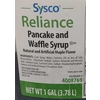 Calories in Maple Flavor Reliance Pancake And Waffle Syrup from Sysco