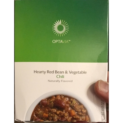 Carbs in Optavia Hearty Red Bean & Vegetable Chili | Carb Manager
