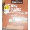 Calories in Ring Donuts with a Salted Caramel Dip from ASDA