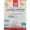 Calories in Peeled & Deveined Cooked Shrimp from Roche Bros.