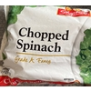 Calories in Chopped Spinach from ShopRite