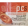 Calories in Sharp Cheddar Cold Pack Cheese Food from Quality & Value Pics