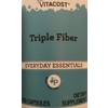 Calories in Triple Fiber Capsules from Vitacost