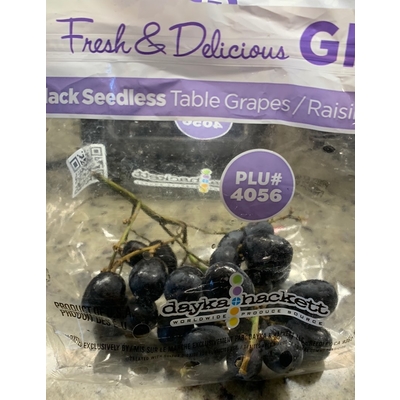 Calories in Black Seedless Grapes from Dole
