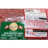 Calories in Lean Ground Beef, 100% Natural from Harris Teeter Rancher
