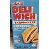 Calories in Pepperoni & Mozzarella Deli Wich from Hot Pockets