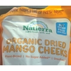 Calories in Organic Dried Mango Cheeks from Natierra