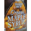 Calories in Organic Maple Syrup from Trader Joe's