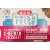 Calories in Sharp White Cheddar Cheese, Raspberry Flavored Dried… from ...