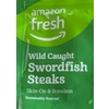 Calories in Skin-On & Boneless Wild Caught Swordfish Steaks from Amazon ...