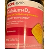 Calories in Calcium plus D3 Dietary Supplement Tablets from CVS Health