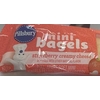 Calories in Strawberry Creamy Cheese Mini Bagels from Pillsbury