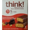 Calories in High Protein Bars, Chunky Peanut Butter from Think