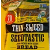Calories in Thin-Sliced Seedtastic Bread from Simply Nature