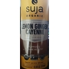 Calories in Lemon Ginger Cayenne Fruit Juice Drink from Suja