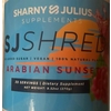 Calories in SJ Shred Arabian Sunset Dietary Supplement from Sharny ...