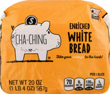 Calories in White Bread, Enriched from Cha-Ching