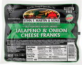 Calories in Cheese Franks, Jalapeno & Onion, Old Fashioned Hickory ...