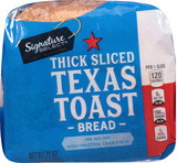Calories in Bread, Texas Toast, Thick Sliced from Signature Select
