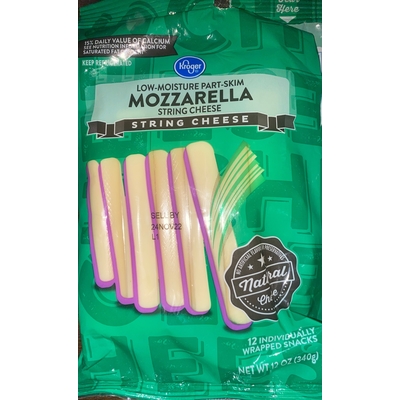 Calories in String Cheese - 1 Stick from Nutritionix