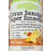 Calories in Supe Smoothie from Concentrate, Citrus Sunshine from Good ...