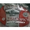 Calories in Hot & Spicy Beef Jerky from Old Trapper